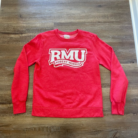 Tops | Robert Morris University Red Crewneck | Poshmark